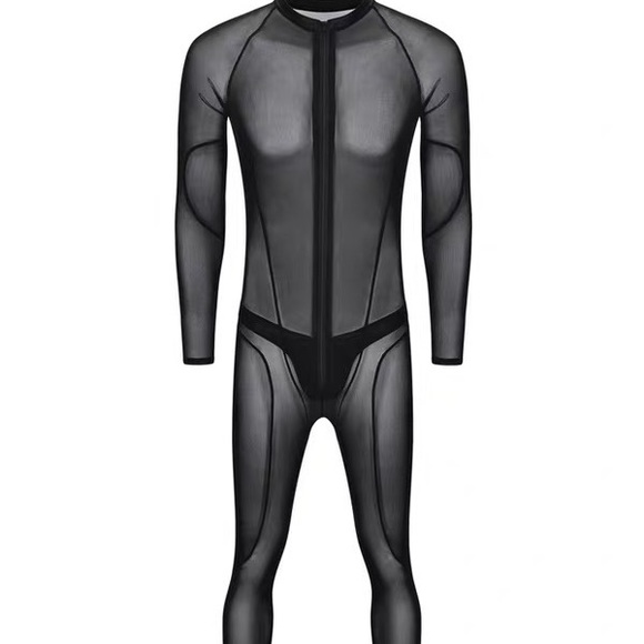 Underwear & Socks | Mens Mesh Bodysuit | Poshmark